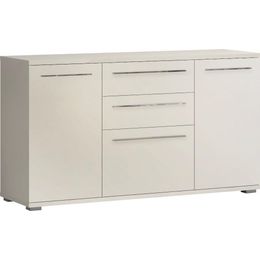 Places of Style Kommode Piano, UV lackiert, Soft-Close Funktion, beige|grau