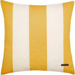 Esprit Dekokissen Neo Stripe, mit Streifen, Kissenhülle ohne Füllung, 1 Stück, gelb