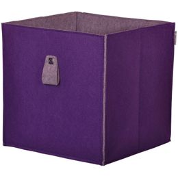 Phoenix Aufbewahrungsbox Atlanta (1 St), B/H/T: 34 x 34 x 34 cm, lila