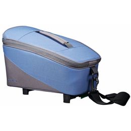 Racktime Fahrradtasche TALIS (2-tlg), blau|grau