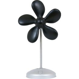 Sonnenkönig Sonnenkönig Tischventilator Flower Fan schwarz, 3 Ventilationsstufen, einfache Bedienung, rot|schwarz