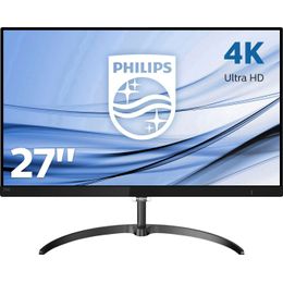 Philips 276E8VJSB LCD-Monitor (68,6 cm/27 ", 3840 x 2160 px, 4K Ultra HD, 5 ms Reaktionszeit, 60 Hz, IPS), schwarz