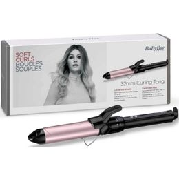 BaByliss Lockenstab C332E, Sublim'touch-Beschichtung, 32mm mit Klammer, rosa