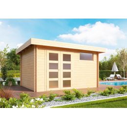 Wolff Gartenhaus Lille, BxT: 430x337 cm, beige