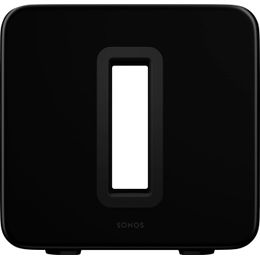 SONOS Sub (Gen3) WLAN- Subwoofer (LAN (Ethernet), WLAN), schwarz