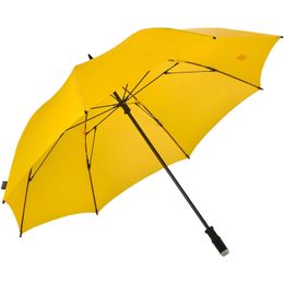 Euroschirm® Partnerschirm birdiepal® windflex, Regenschirm für Zwei, mit extra großem Dach und Windflex-System, gelb