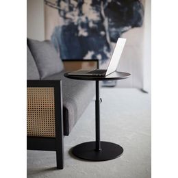 INNOVATION LIVING ™ Couchtisch Kiffa Tisch, stufenlos höhenverstellbar bis 70 cm, schwarz