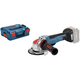 Bosch Professional Akku-Winkelschleifer GWX 18V-10 PC (L) solo CLC, ohne Akku und Ladegerät, blau|schwarz