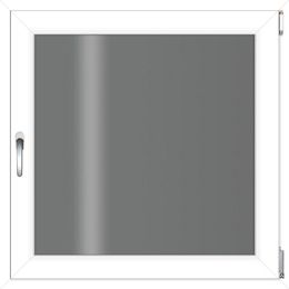 Roro Türen & Fenster Kunststofffenster, BxH: 75x75 cm, ohne Griff, weiß