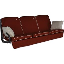 Angerer Freizeitmöbel Bankauflage Comfort Style, (1 St), beige, rot