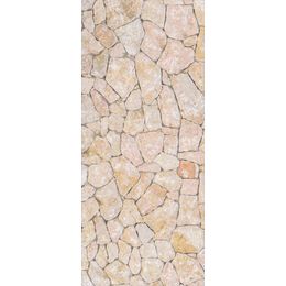 MySpotti Spritzschutz fresh Natursteinwand Beige, 90 x 210 cm, beige
