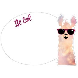 MySpotti Wandsticker Memo Kids Be cool (1 St), mit Whiteboard-Oberfläche, rosa|weiß