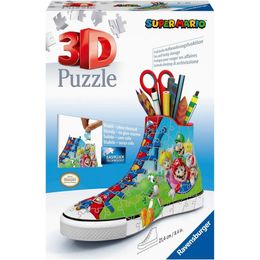 Ravensburger 3D-Puzzle Sneaker Super Mario, 108 Puzzleteile, FSC® - schützt Wald - weltweit; Made in Europe, bunt