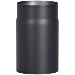 FIREFIX Ofenrohr, 160 mm, 250 mm lang, schwarz