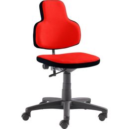 mayer Sitzmöbel Mayer Sitzmöbel Bürostuhl Kinderdrehstuhl myONE, mitwachsend, rot|schwarz