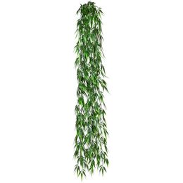 Kunstranke Bambushänger Bambus, Creativ green, Höhe 120 cm, grün