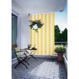 Floracord Senkrechtmarkise BxH: 140x230 cm, gelb/weiß, gelb