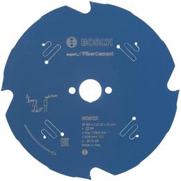 Bosch Professional Kreissägeblatt Expert for Fibre Cement, 160 x 20 x 2,2 mm, 4 Zähne, bunt