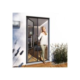 Windhager Insektenschutz-Tür Rollotür PLUS, BxH: 225x160 cm, grau