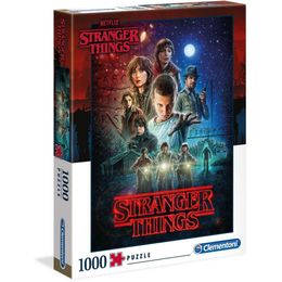 Clementoni® Puzzle Special Series - Stranger Things, 1000 Puzzleteile, Made in Europe, bunt