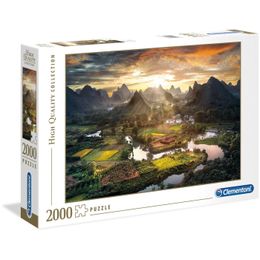 Clementoni® Puzzle High Quality Collection, Tal in China, 2000 Puzzleteile, Made in Europe, bunt