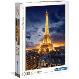 Clementoni® Puzzle High Quality Collection, Eiffelturm, 1000 Puzzleteile, Made in Europe, FSC® - schützt Wald - weltweit, bunt
