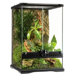 EXO TERRA Terrarium, BxTxH: 30x30x45 cm, schwarz