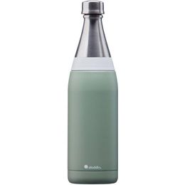 Aladdin Isolierflasche Fresco Thermavac™ L, auslaufsicher, für kohlensäurehaltige Getränke, 0,6 Liter, grün