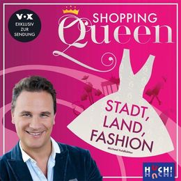 Huch & friends Huch! Spiel, Shopping Queen - Stadt, Land, Fashion, Made in Europe, rosa