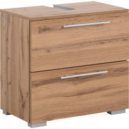 Schildmeyer Waschbeckenunterschrank Carlos Breite 60 cm, braun