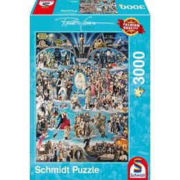 Schmidt Spiele Puzzle Hollywood XXL, 3000 Puzzleteile, bunt