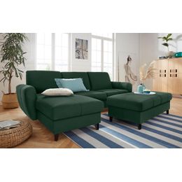 exxpo - sofa fashion Ecksofa Tres, grün