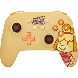 PowerA Nintendo Switch Controller Isabelle Kabelgeunden Gaming-Controller, gelb