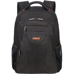 American Tourister® Laptoprucksack At Work 17.3, black/orange, Kinderreisekoffer Kindertrolley Handgepäck Hartschalenkoffer, orange|schwarz