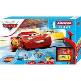 Carrera® Autorennbahn Carrera® First - Disney·Pixar Cars - Race of Friends (Streckenlänge 2,4 m), (Set), bunt