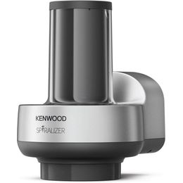 Kenwood Spiralschneideraufsatz KAX700PL, Zubehör für Kenwood Küchenmaschinen, grau|silberfarben