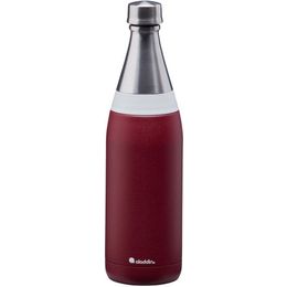 Aladdin Isolierflasche Fresco Thermavac™ L, auslaufsicher, für kohlensäurehaltige Getränke, 0,6 Liter, rot