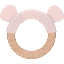 Lässig LÄSSIG Greifling Holzspielzeug, Little Chums, Mouse, rosa