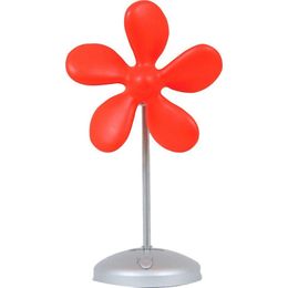 Sonnenkönig Sonnenkönig Tischventilator Flower Fan, 3 Ventilationsstufen, einfache Bedienung, rot