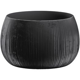 Prosperplast Blumentopf Beton Bowl (1 St), Ø48cm x 30cm, schwarz