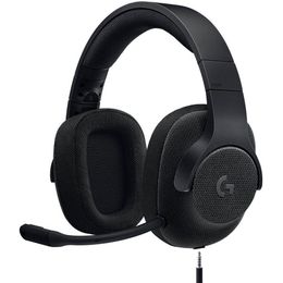 Logitech G G433 Gaming-Headset (Mikrofon abnehmbar, Rauschunterdrückung), schwarz