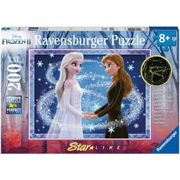Ravensburger Puzzle Bezaubernde Schwestern, 200 Puzzleteile, mit leuchtenden Details; FSC® - schützt Wald - weltweit, bunt