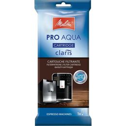 Melitta Wasserfilter PRO AQUA, Zubehör für Claris System in Kaffeevollautomaten, weiß