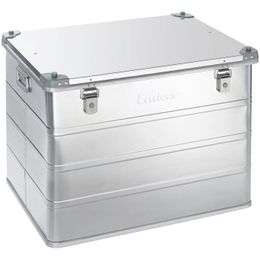 Enders® Aufbewahrungsbox Vancouver L, Aluminium, BxTxH: 79x58,5x60 cm, 236 Liter, silberfarben