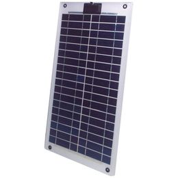 Sunset Solarmodul SM 10 L (Laminat), 10 Watt, 10 W, Polykristallin, für Boote und Yachten, blau