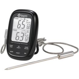 Tepro Grillthermometer, mit Dualsensor, schwarz