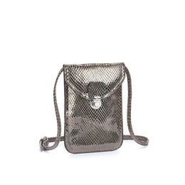 Lascana Umhängetasche, im coolen Metallic Look, Minibag, Handytasche, Crossbody Bag VEGAN, goldfarben