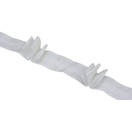 Faltenband Faltenband 1000, Gardinia, Gardinen, (1-St), Zubehör Vorhangschiene Kunststoff, weiß