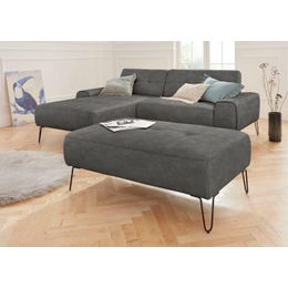 exxpo - sofa fashion Hocker Taranto, grau