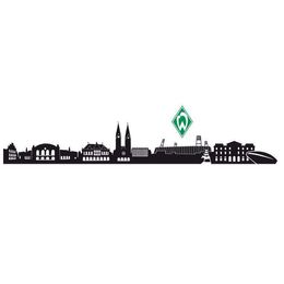 Wall-Art Wandtattoo Fußball Werder Bremen Logo (1 St), selbstklebend, entfernbar, bunt